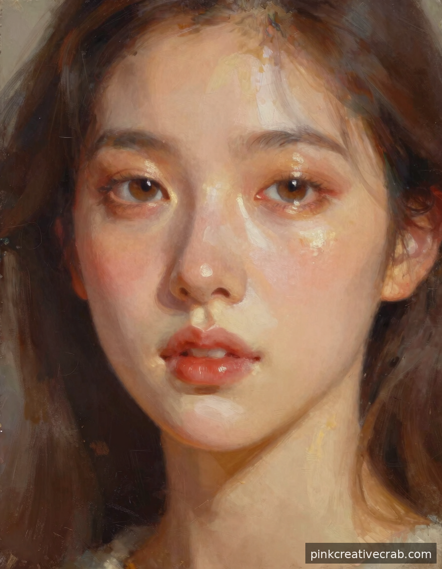Oil Painting Woman: 24 Ideas That Feel Like Magic | Pink Creative Crab